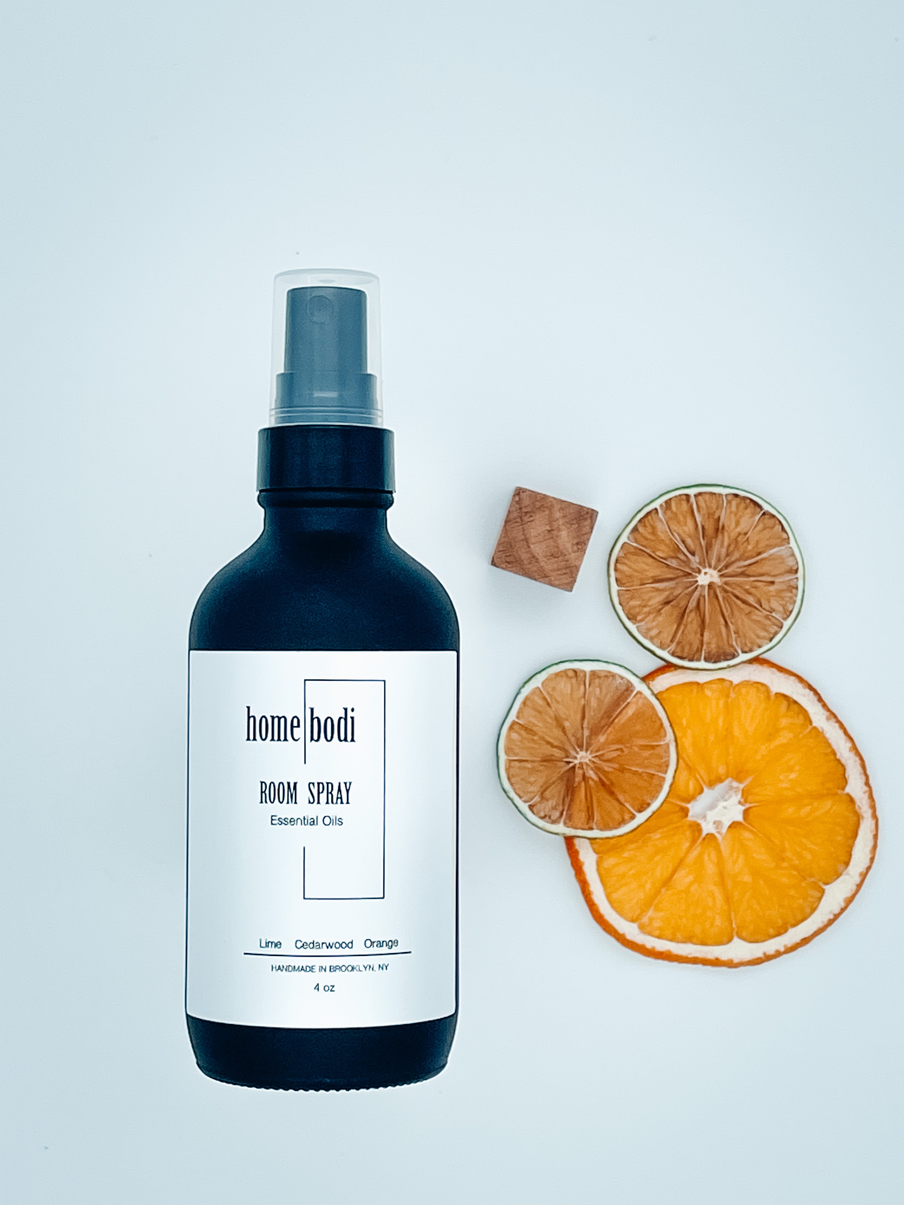 Natural Room Spray - Lime, Cedar + Orange – Homebodi
